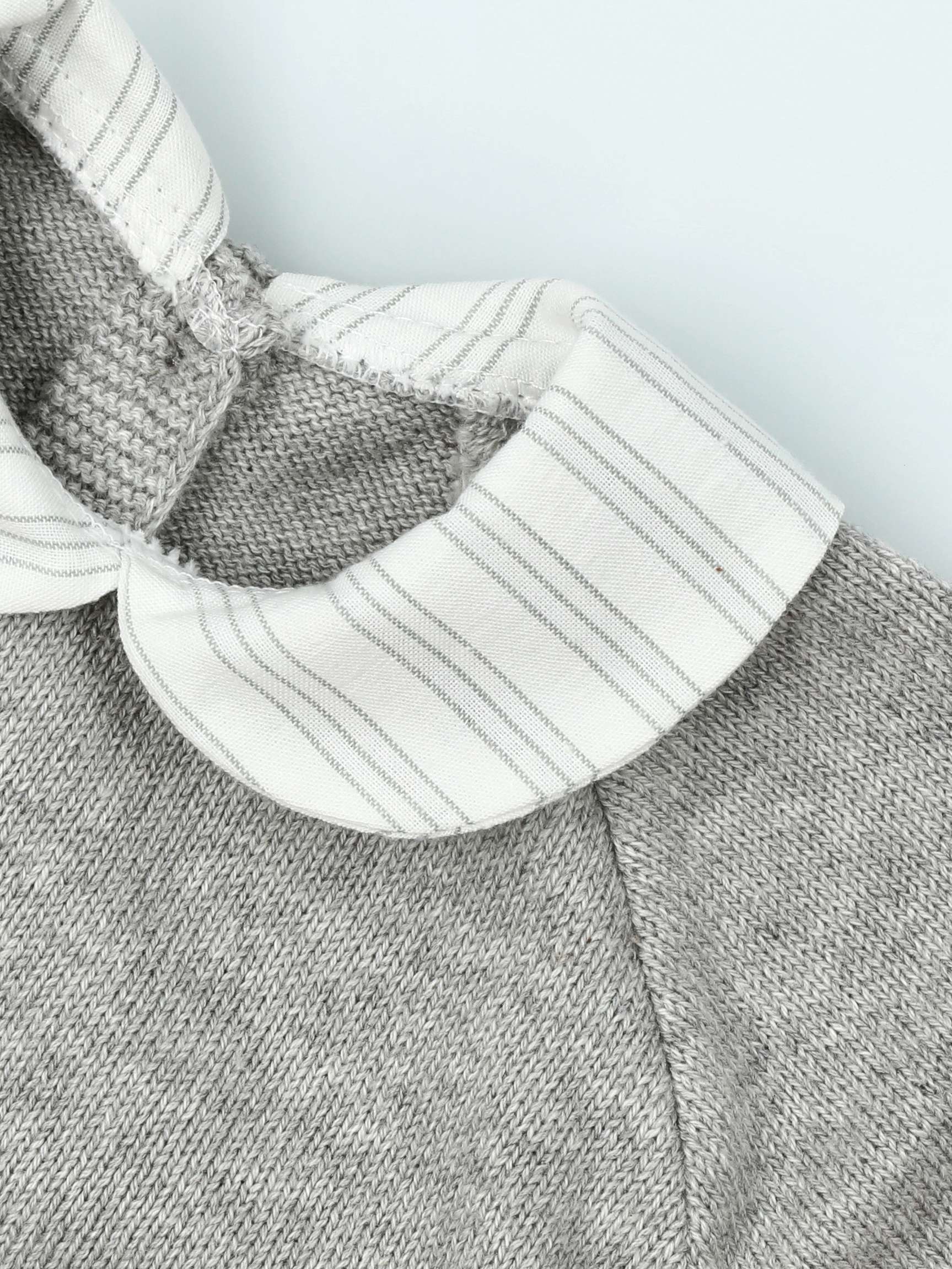 fofo combinado riscas cinzento e branco | €26.90 | Bean Baby